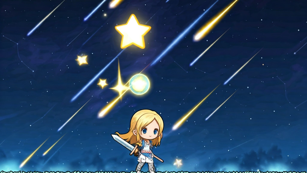 Rain Of Stars: 메이플스토리 월드