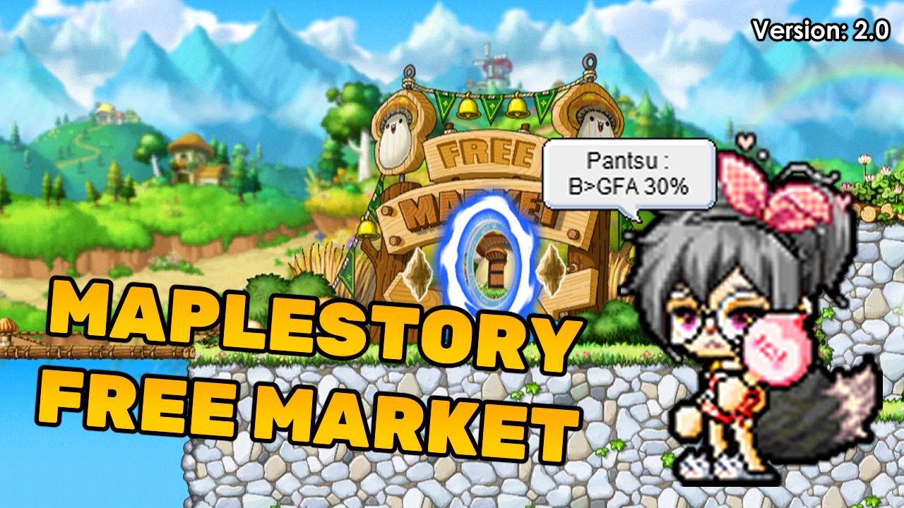 Free Market Simulator: MapleStory Worlds